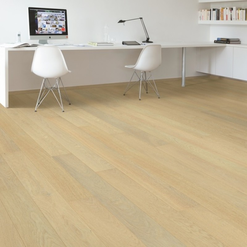 Quick-Step Compact Lily White Oak COM5606 Engineered Wood Flooring